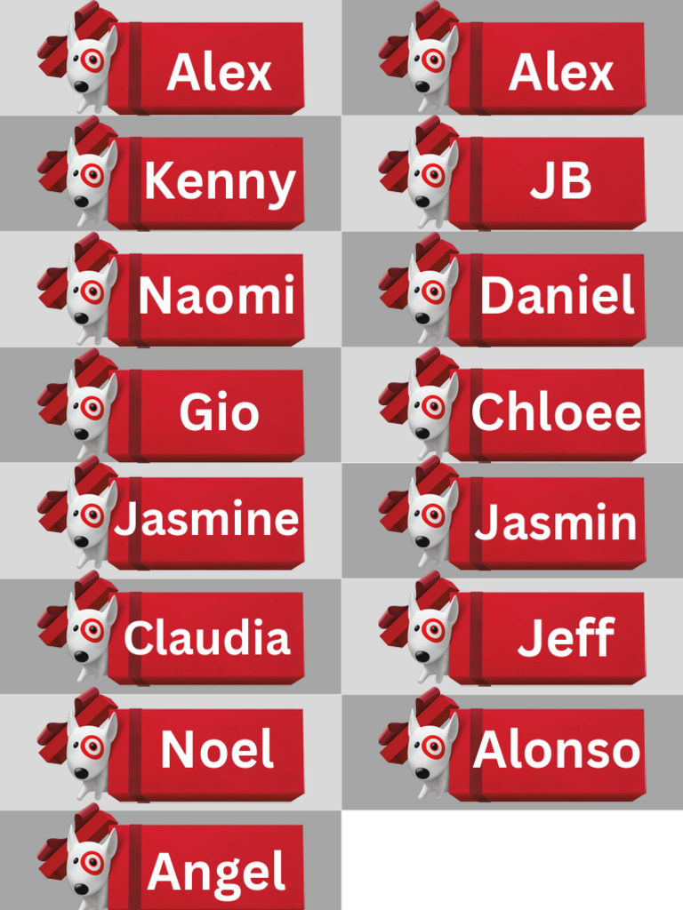Name Tags | PDF