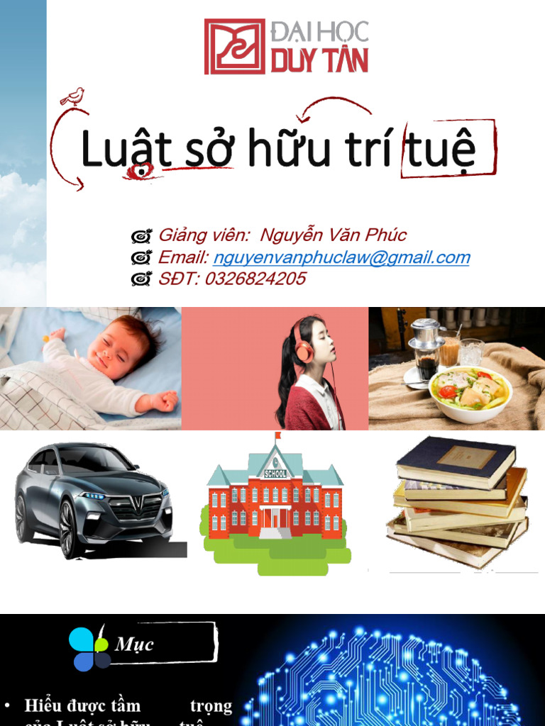 LAW 376 - Luat So Huu Tri Tue - 2020S - Lecture Slide - 1 | PDF