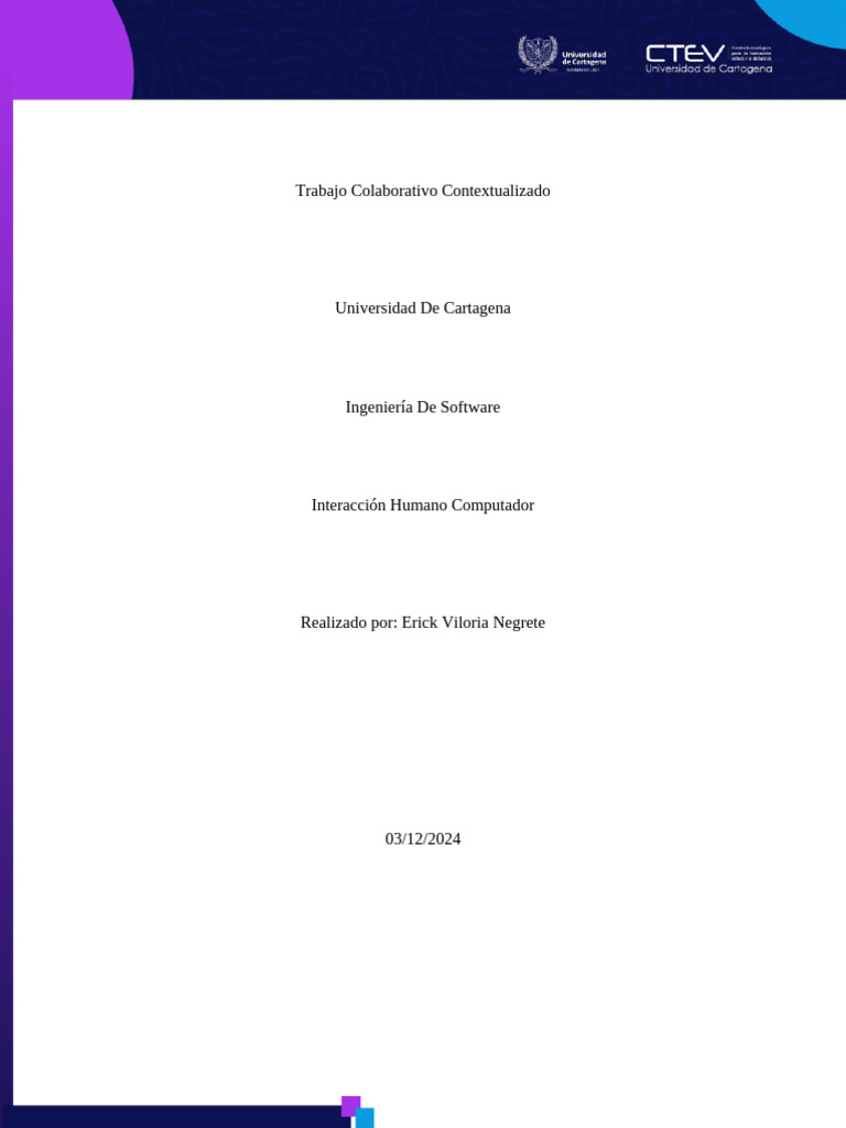 TCC Inter Hum Comp | PDF | Diseño | Usabilidad