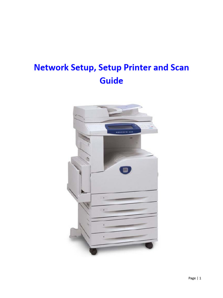 Network Setup and Printer Setup | PDF | Ip Address | Internet Standards