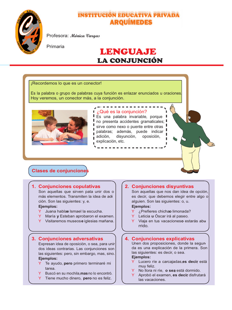 La Conjunción | PDF | Unidades Semánticas | Semántica