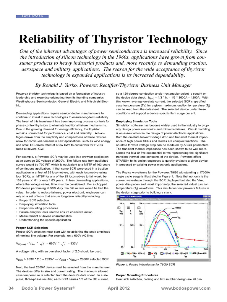 Yurko-BODOS Magazine Article | PDF | Power Electronics | Electronics