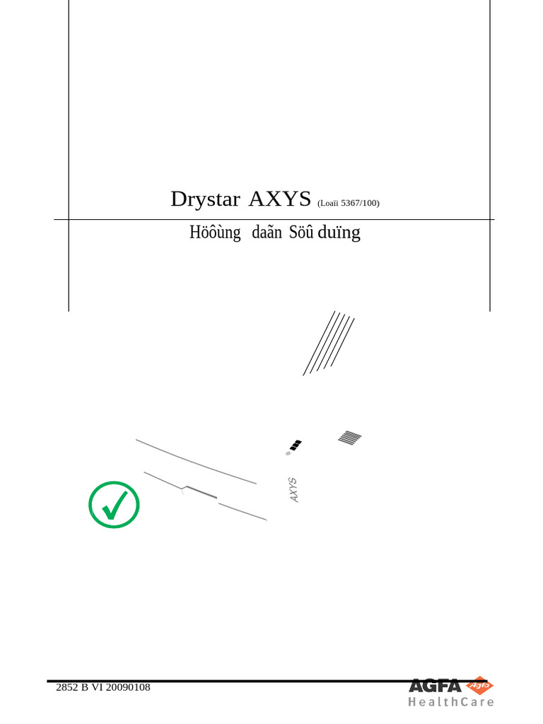 2852 B Vi Um Drystar Axys | PDF