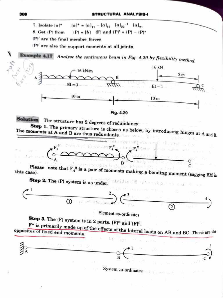 Matrix Flexibility Method | PDF | Linear Algebra | Mechanical Engineering
