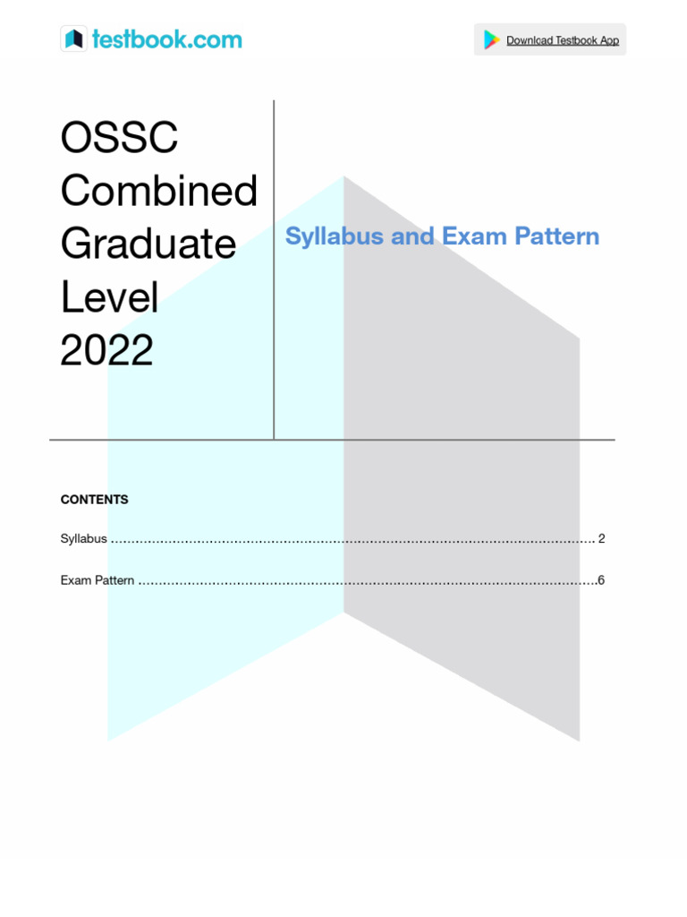 OSSC CGL 2022 Syllabus & Exam Pattern | PDF | Linguistics | Grammar