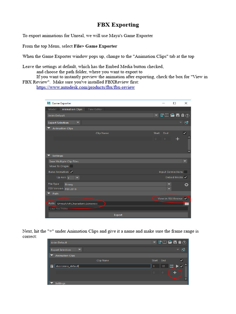 FBX Exporting | PDF