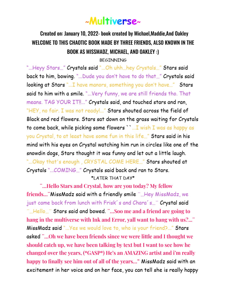 Multiverse ? ? | PDF