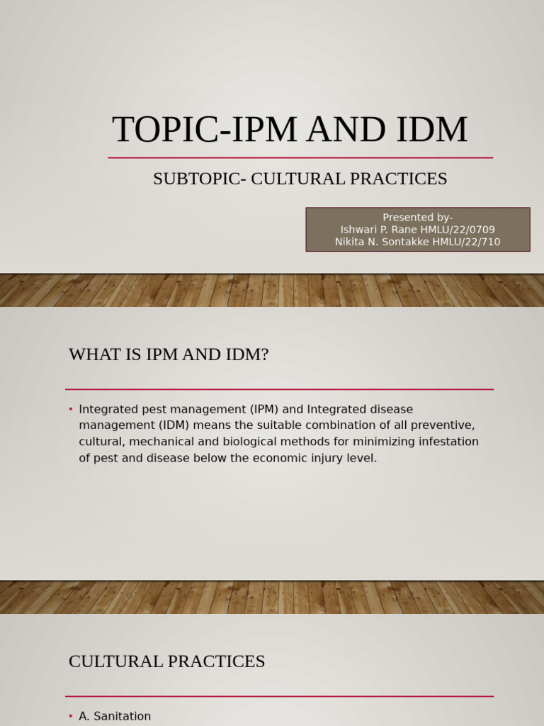 Cultural Methods | PDF