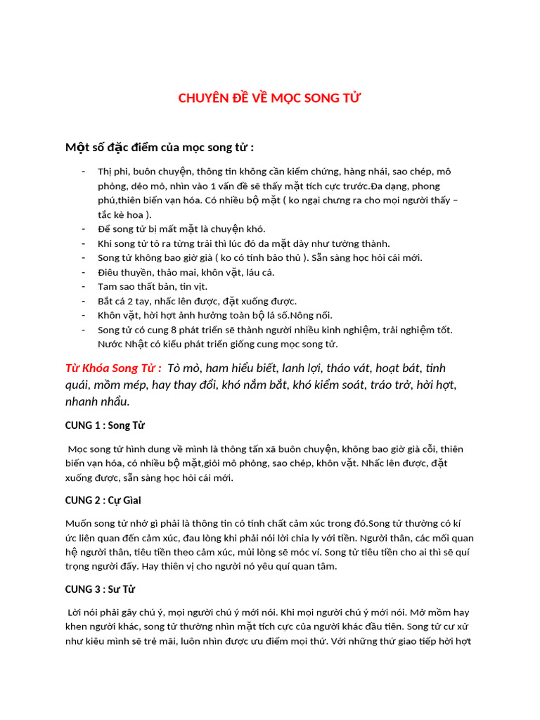 Ac - Song Tử | PDF