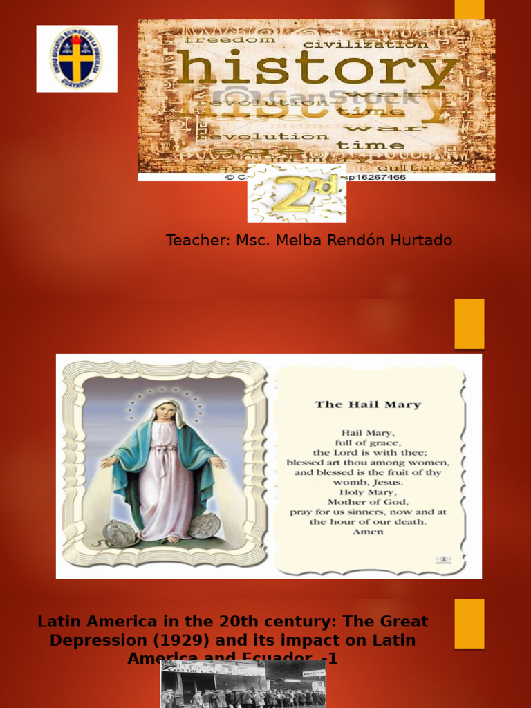 History and Social Studies 2nd XX century (The Great depression (1929 ...