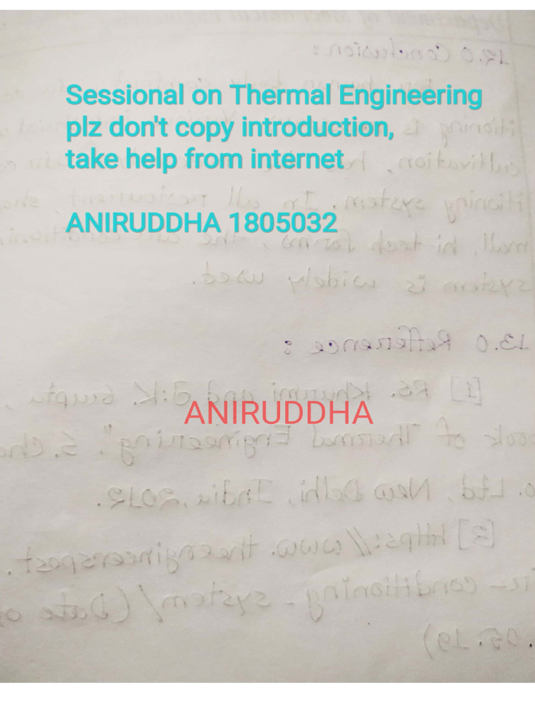 Heat Engine Sessional | PDF