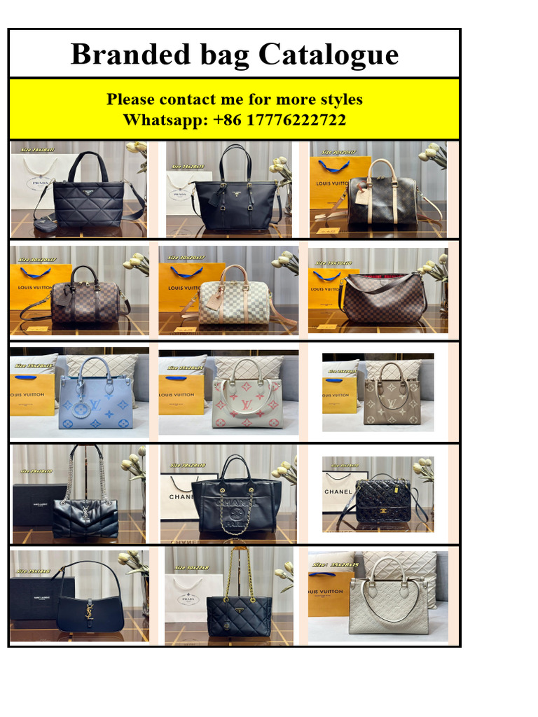 Branded Bag Catalogue 0515 (2024-06-16 19 - 47 - 30) | PDF