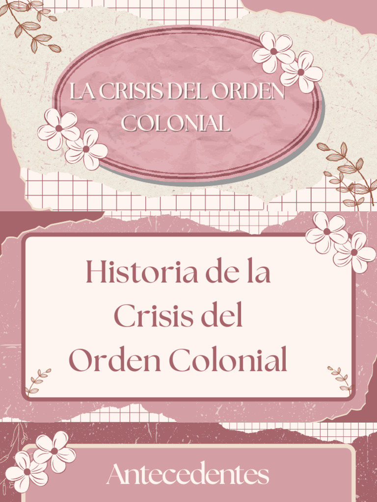 Crisis del Orden Colonial y Descolonización | PDF | Colonialismo ...