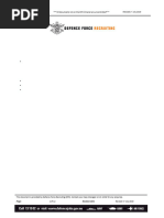 RAF Selection Process and Aptitude Tests | PDF | Job Interview