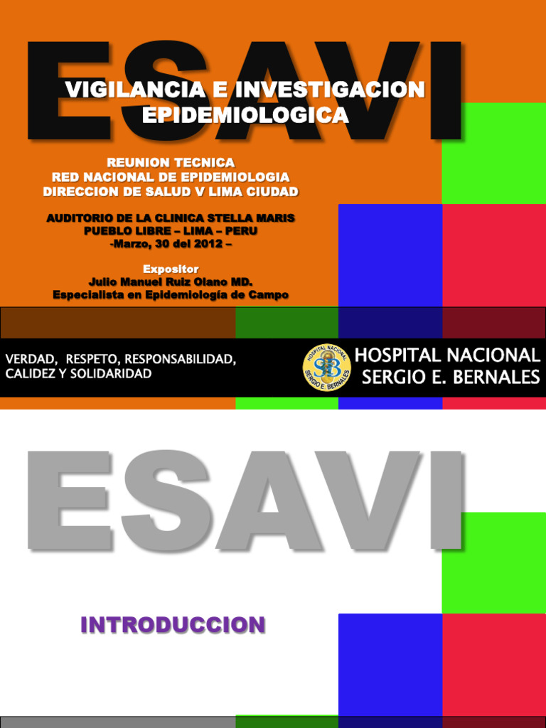Vigilancia Epidemiologica Esavi 1 | PDF | Vacunas | Vacunación