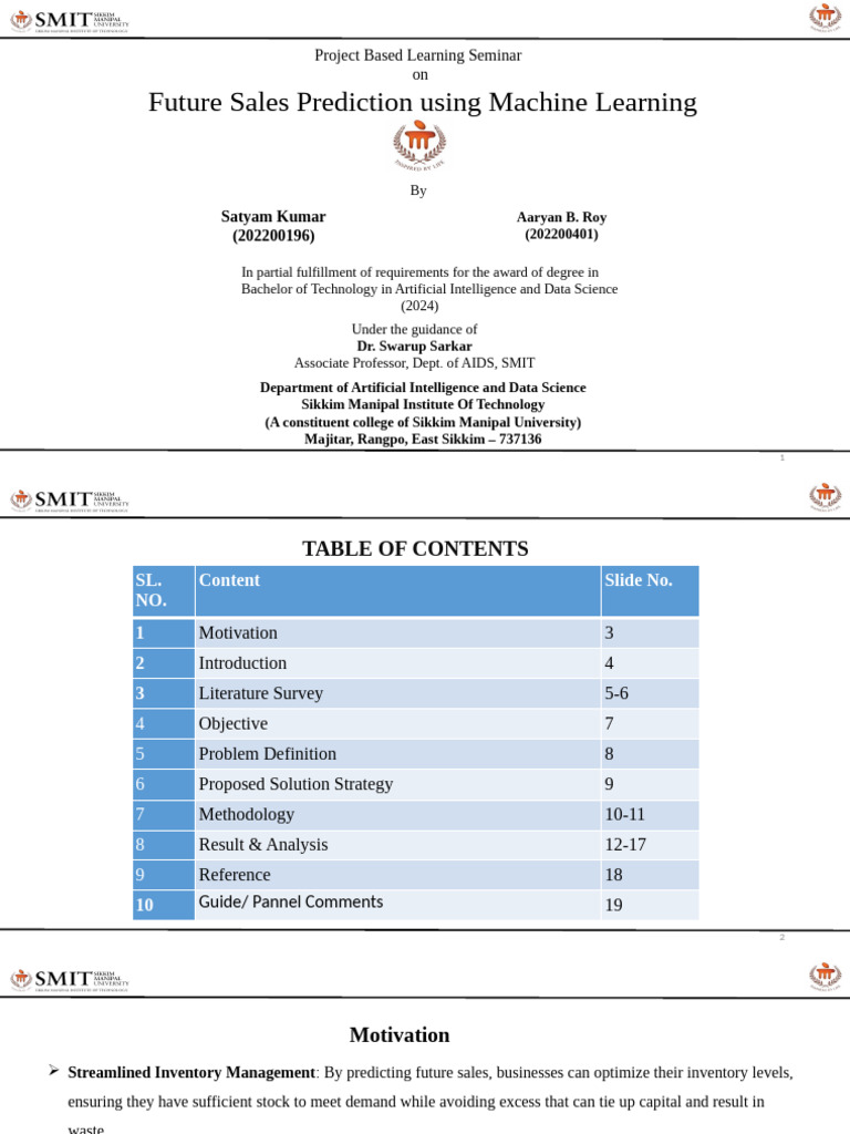 Final PBL of Aaryan & Satyam | PDF | Data Analysis | Forecasting