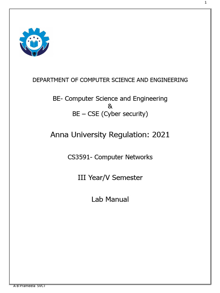 CS8381 - Data Structures Laboratory | PDF | Port (Computer Networking ...