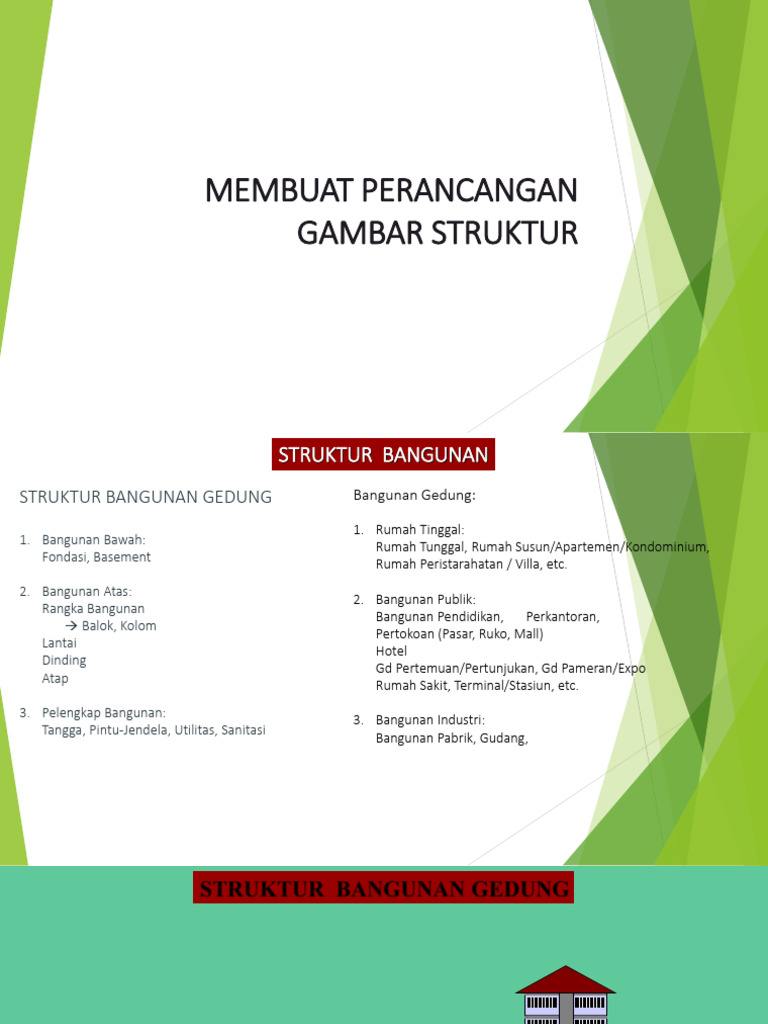 7 Perancangan Gambar Struktur | PDF