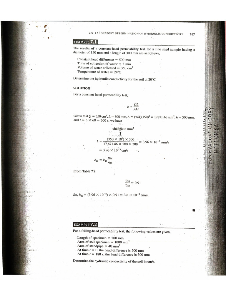 Soil Mech Examples | PDF