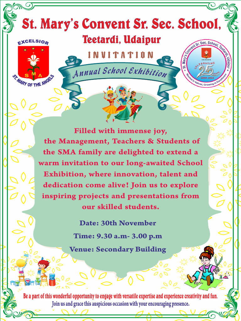 Exhibition Invitation Card | PDF