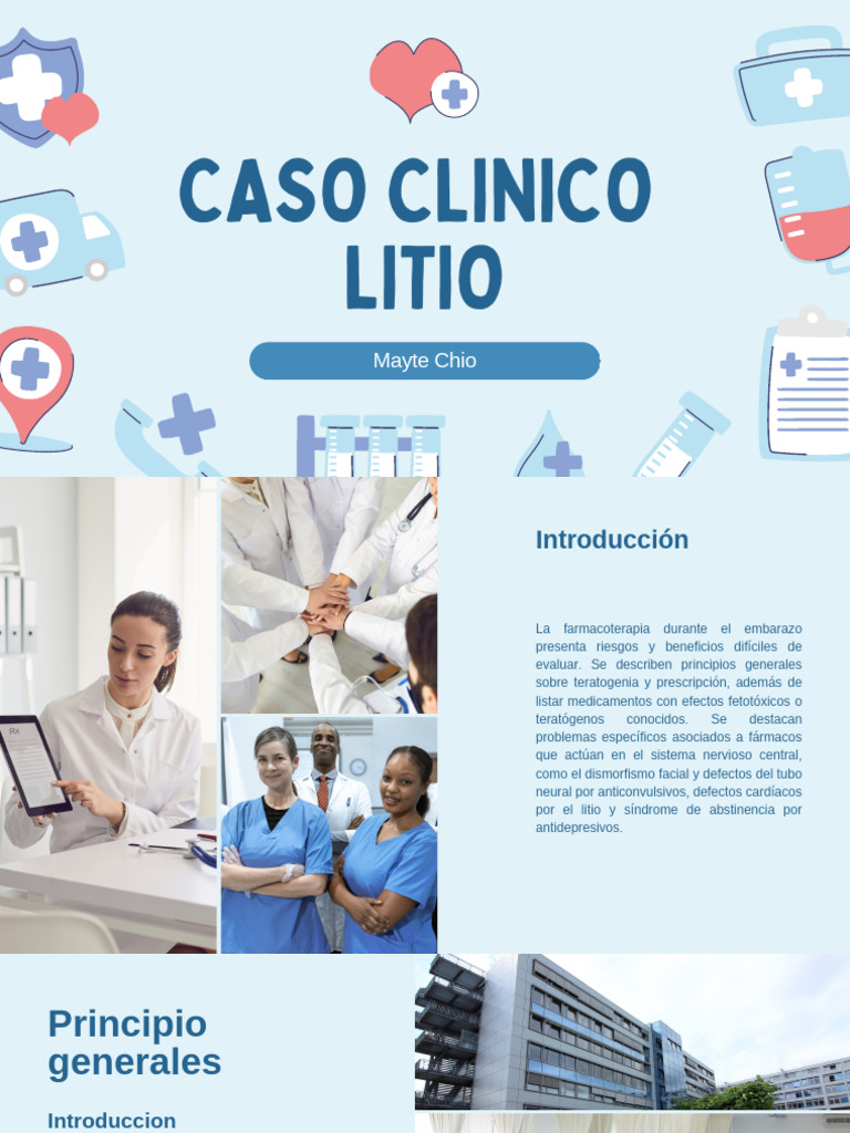 Caso Clinicolitio Mayte Jimenez Chio | PDF | El embarazo | Desorden bipolar