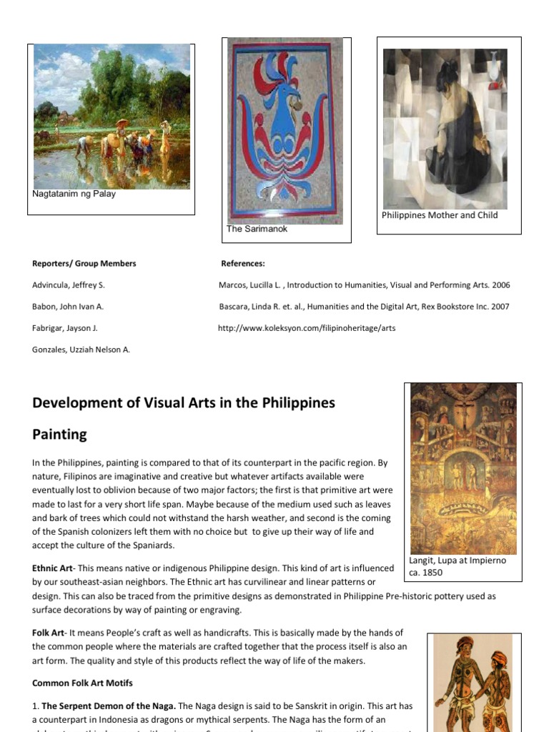 Early Visual Arts in the Philippines | PDF | Philippines | Sculpture