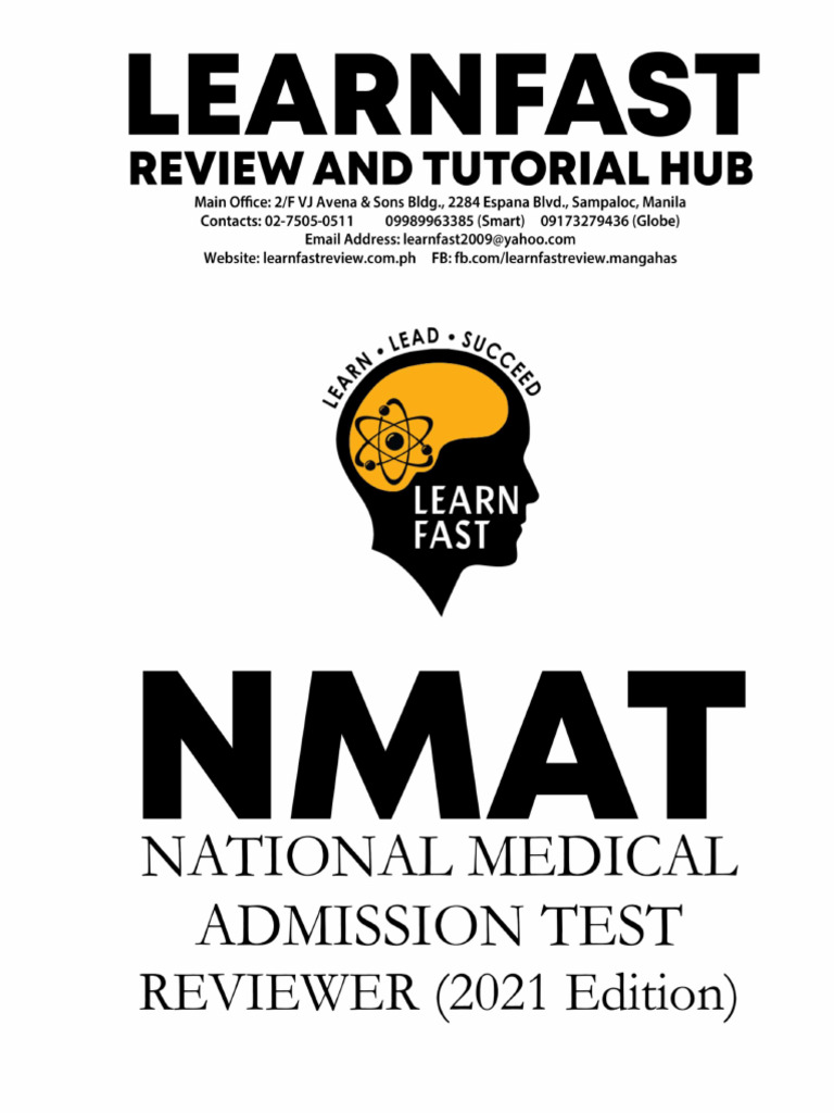 NMAT LEARNFAST REVIEW BOOK PART 1 | PDF