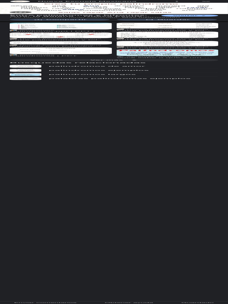 Palindromo - Buscar Con Google | PDF