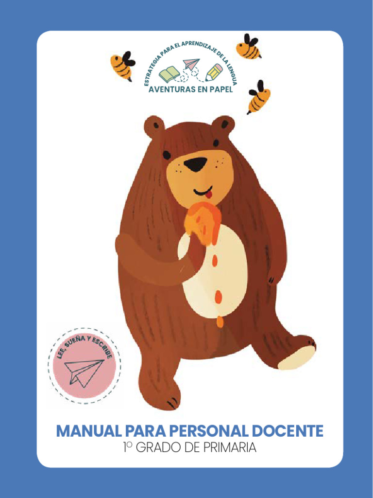 Manual para Personal Docente 1° Primaria | PDF | Enseñando | Sílaba