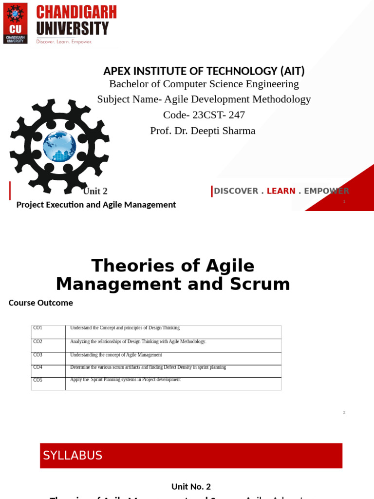 Lecture 19 | PDF | Scrum (Software Development) | Agile Software Development