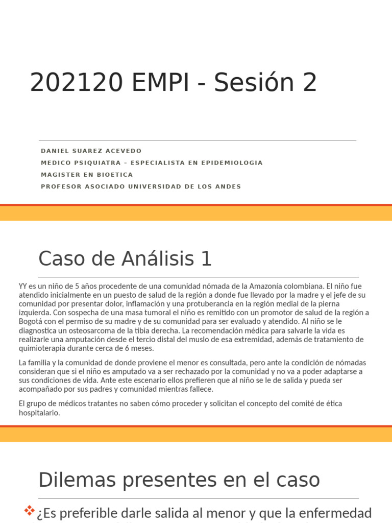 Empi Sesion 2 | PDF | Autonomía | Moralidad