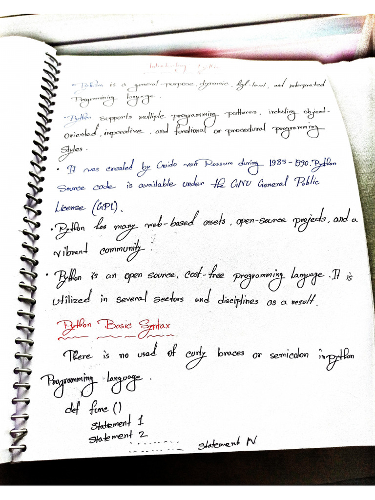 Note Introduction Pdf