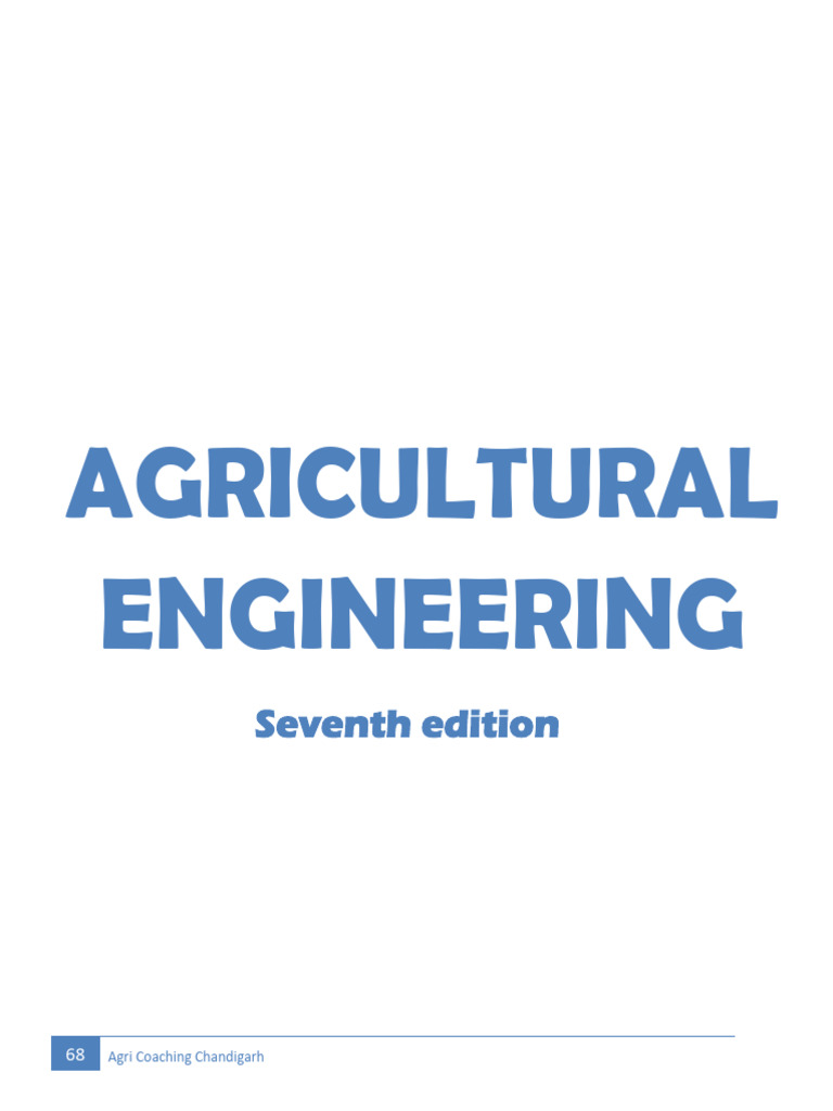 Agri Engineering (Acc) | PDF | Internal Combustion Engine | Diesel Engine