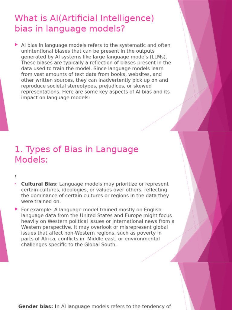 What Is AI (Artificial Intelligence) Bias | PDF | Bias | Artificial ...