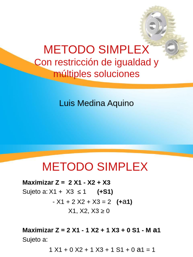 Metodo Simplex 2 | PDF