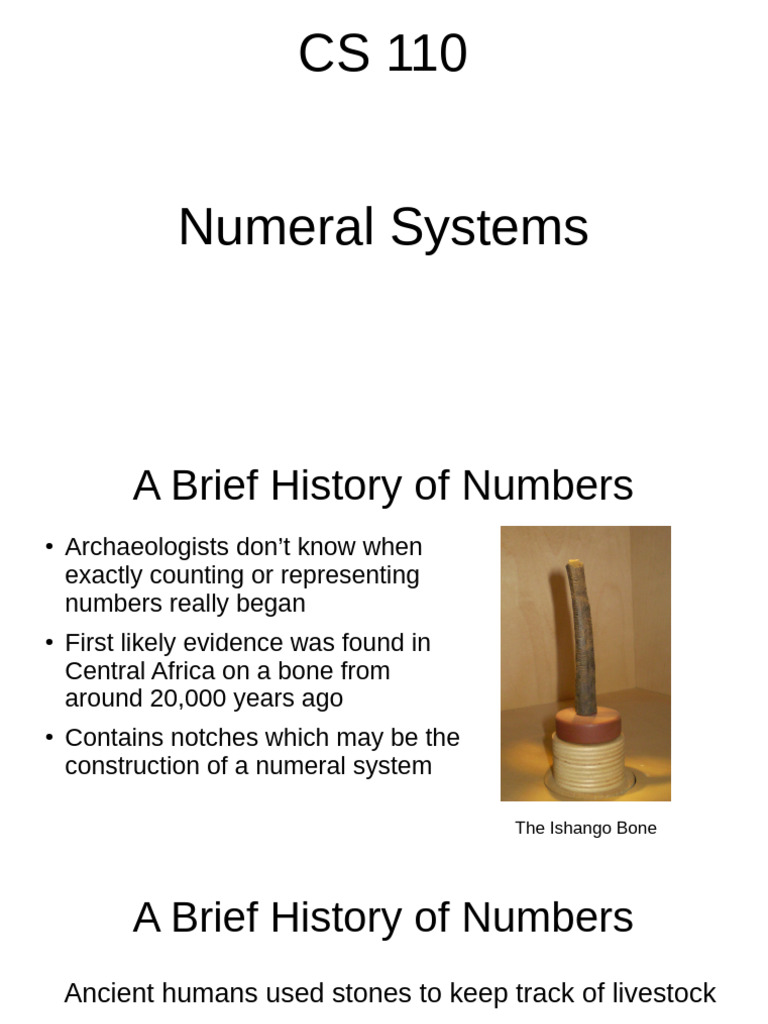 Understanding Numeral Systems: History and Conversion | PDF | Notation ...