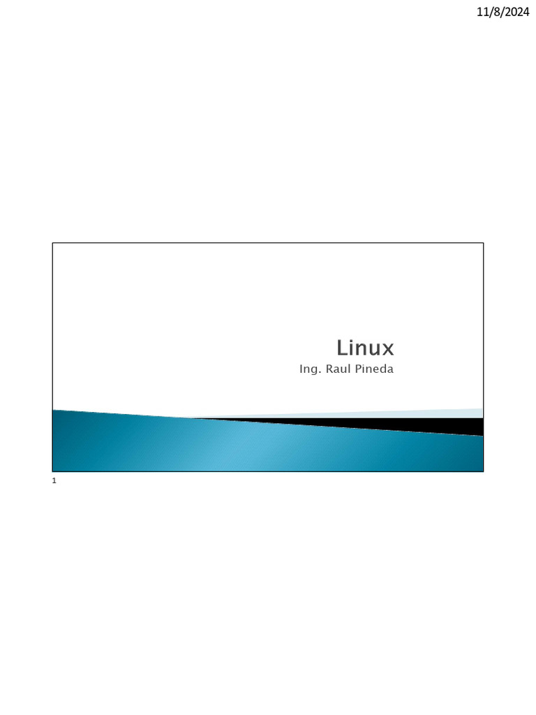 Clase No.3 - Permisos de Archivos y Carpetas en Linux v1.0 Ciclo II-2024 (Ing. Raul Pineda ...
