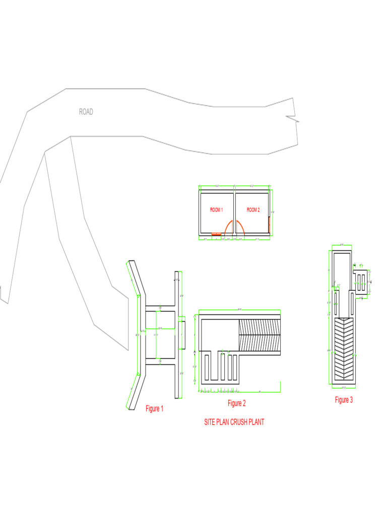 Site Plan for Crush Plant Layout | PDF | Industrial Equipment | Mining
