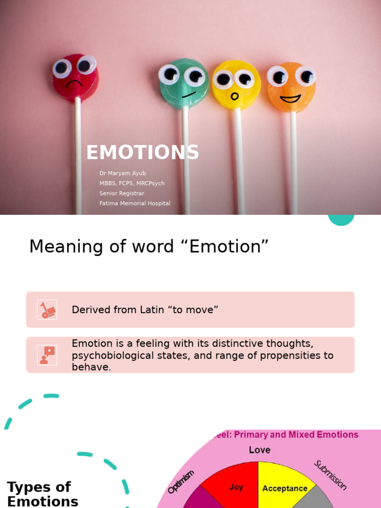 Understanding Emotions and Their Impact | PDF