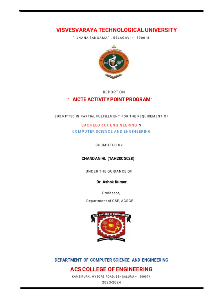 Engineering Final Year Report | PDF