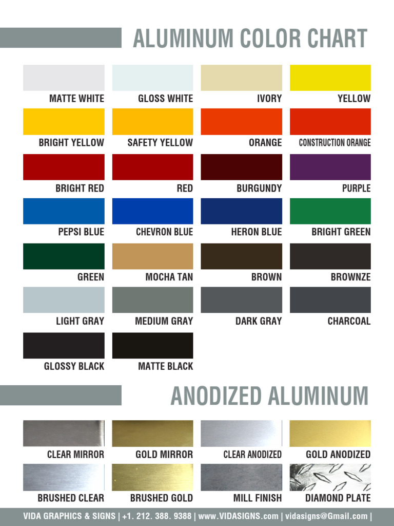 Color Chart Dragged 3 | PDF