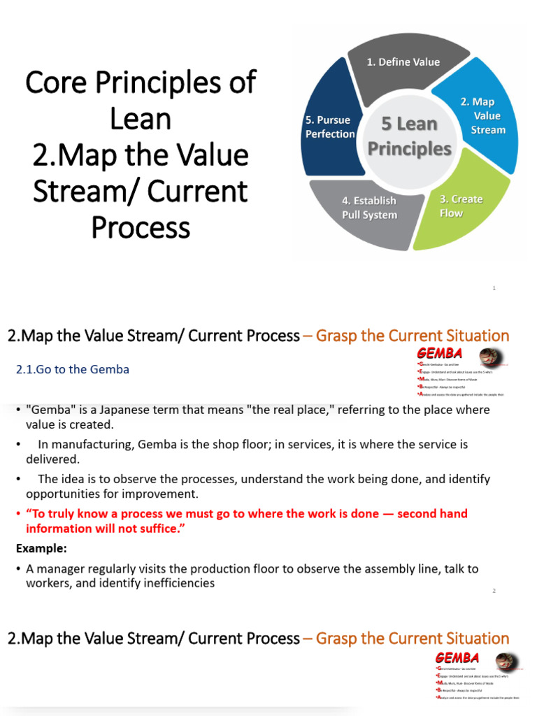 Map The Value Stream - Current Process | PDF | Economies | Production ...