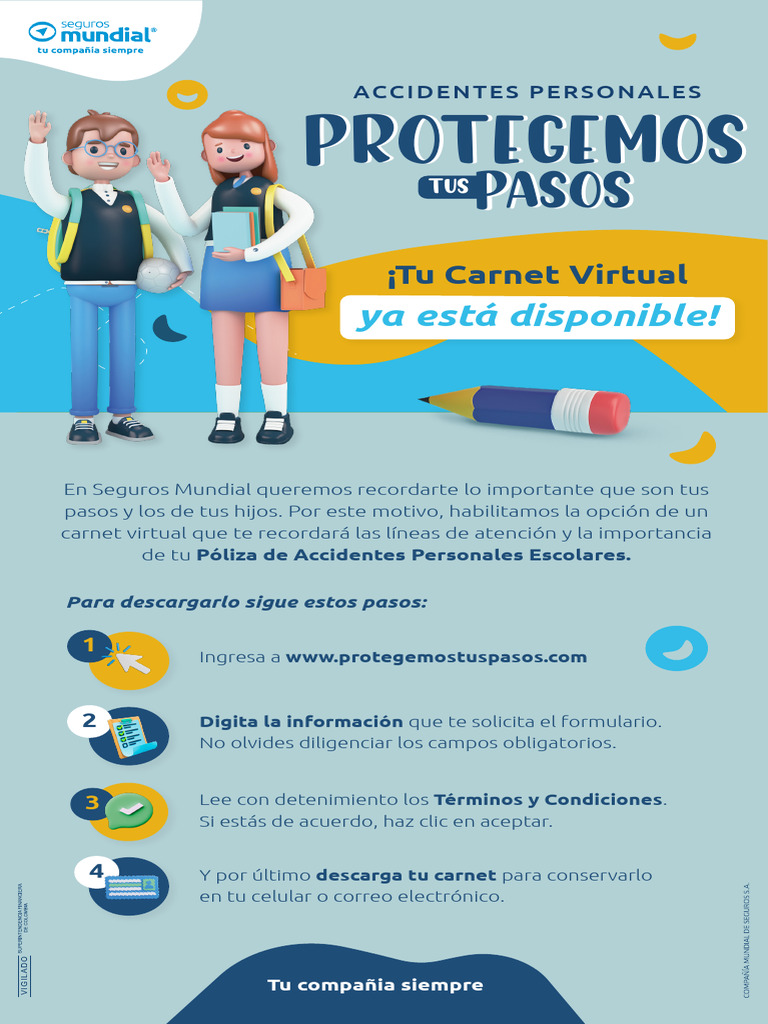 Infografía Generación de Carnet AP Escolar. (5) | PDF