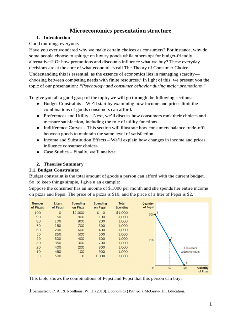 Microeconomics | PDF | Utility | Economics