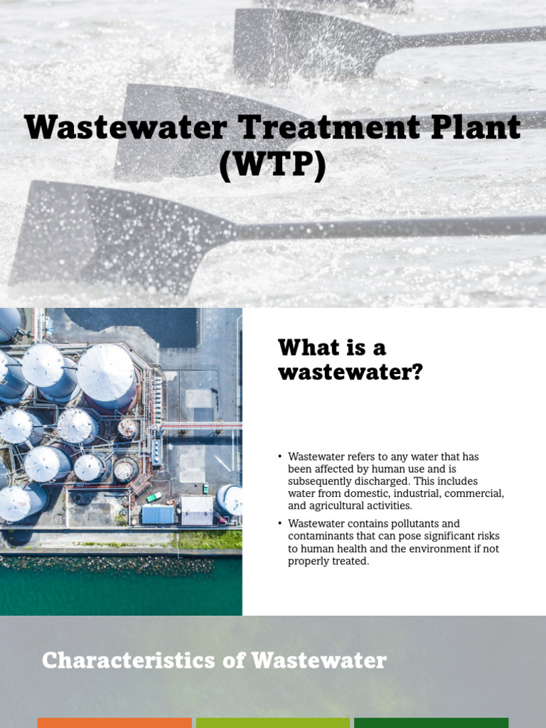 Wastewater Treatment Plant (WWTP) General Overview | PDF | Sewage ...