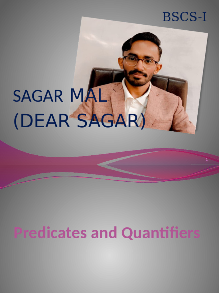 2-Predicates and Quantifiers | PDF | Mathematical Logic | Logic