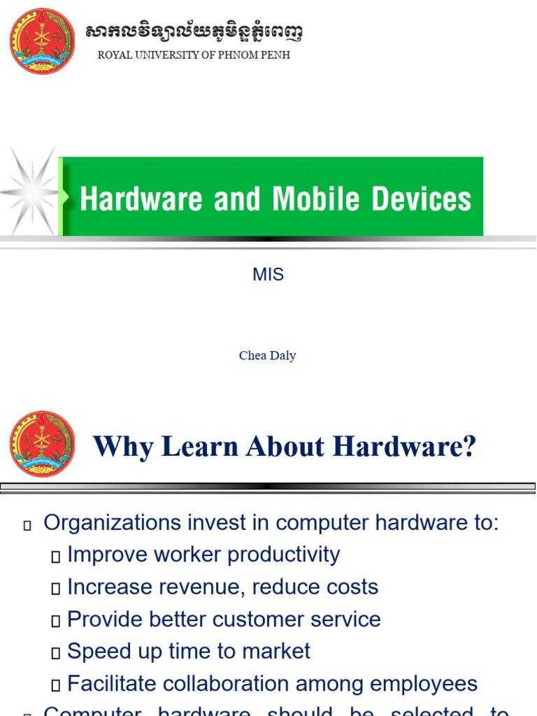 02 - MIS - Hardware & Mobile Devices | PDF | Computer Data Storage | Hertz