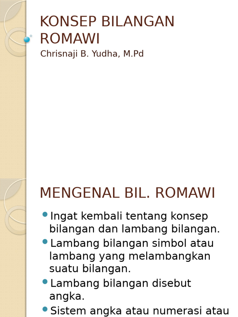 bilangan-romawi | PDF