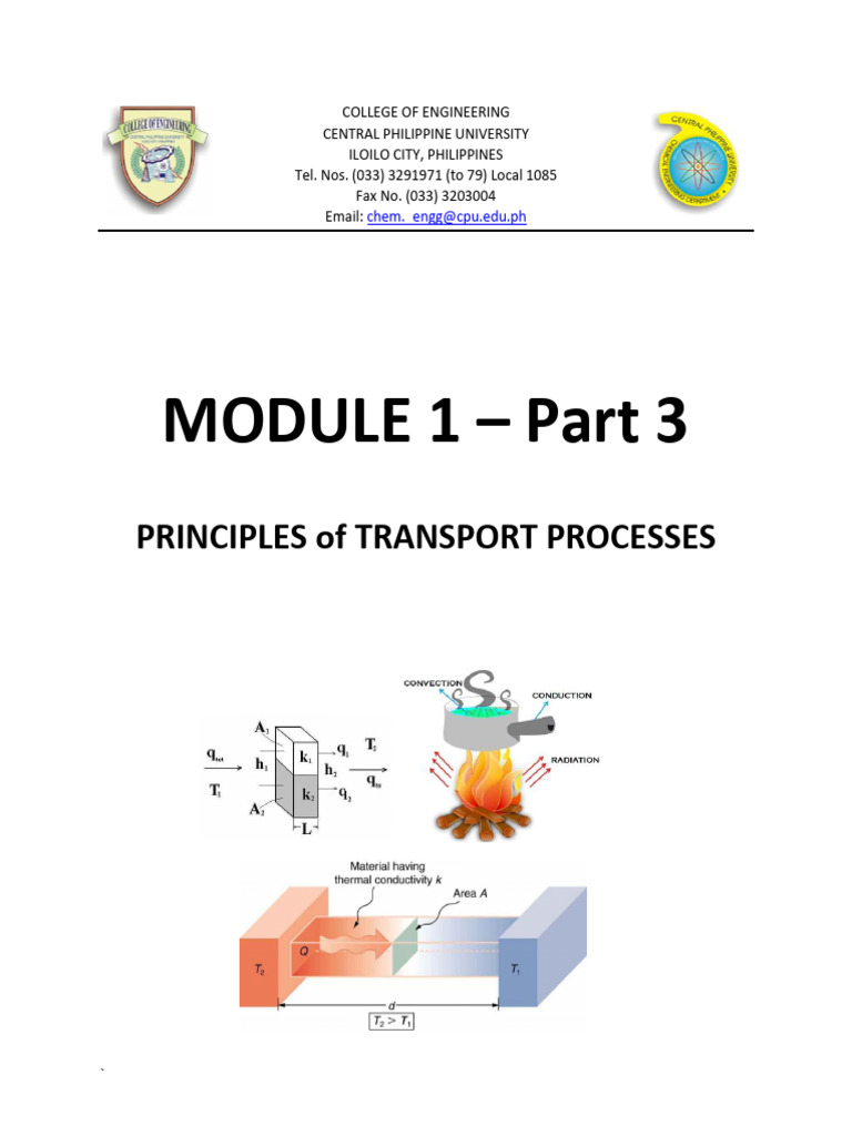 Module 1 Part 3 - Heat Transfer | PDF | Heat Transfer | Convection