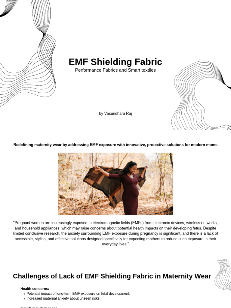 EMF Shielding Fabric - PDF 3 | PDF | Textiles | Prenatal Development